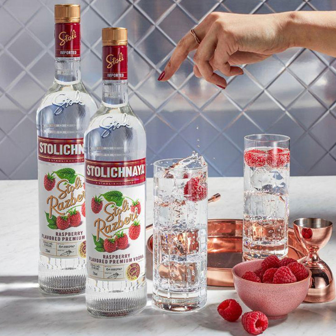 21% off on Stoli 2x 750ml Raspberry Vodka | OneDayOnly