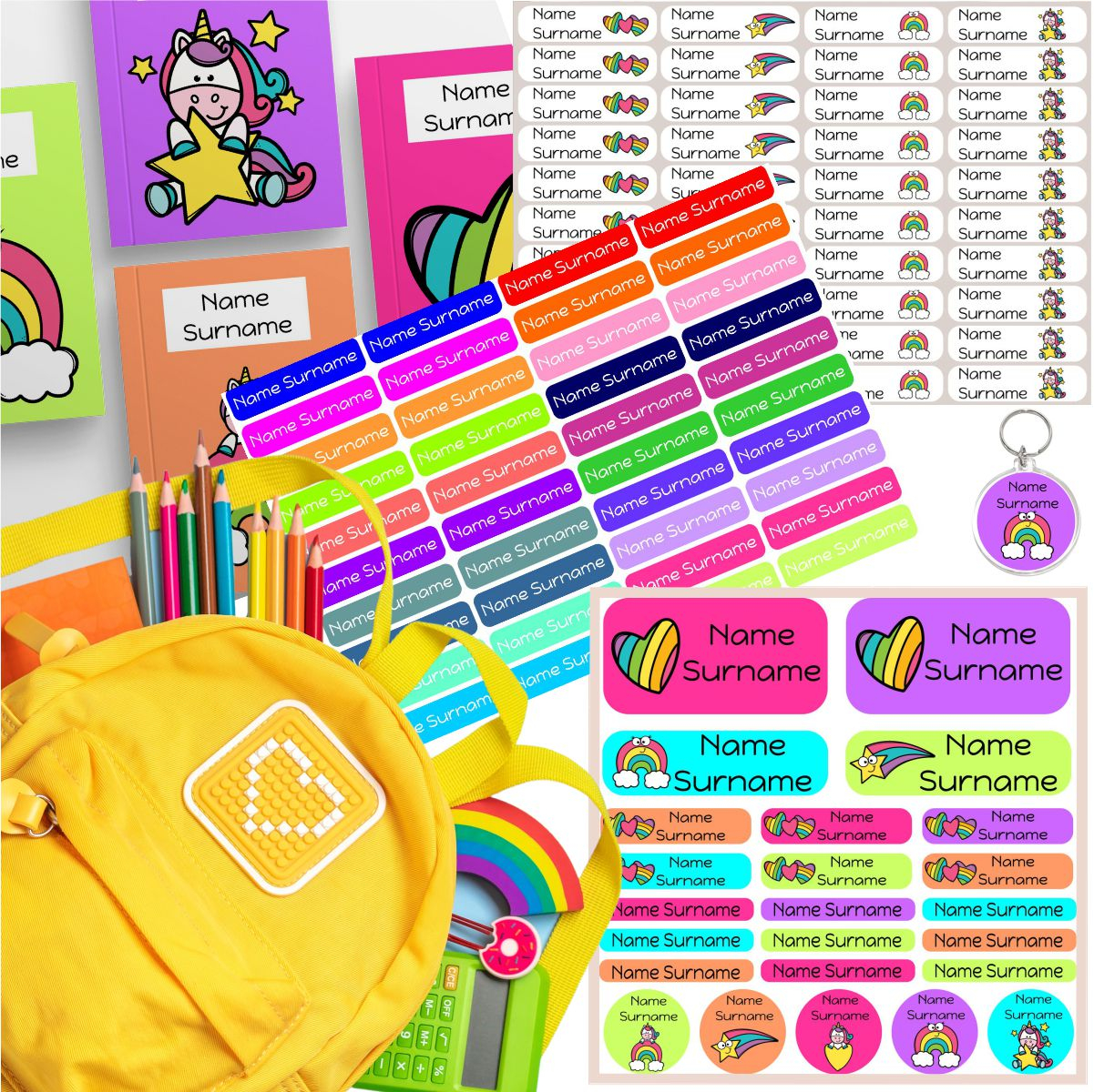 31% off on Personalised Kids Jumbo Label Bundle | OneDayOnly