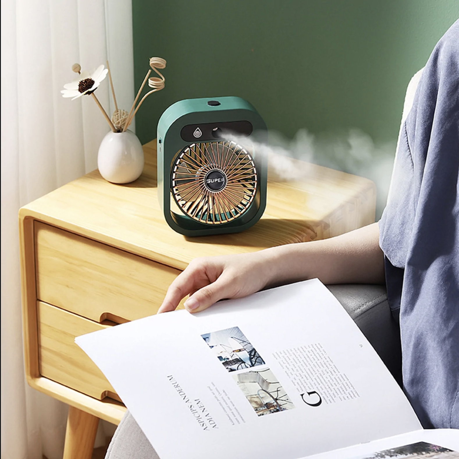 65% off on Breezy 2x Desktop Air Cooling Fans | OneDayOnly