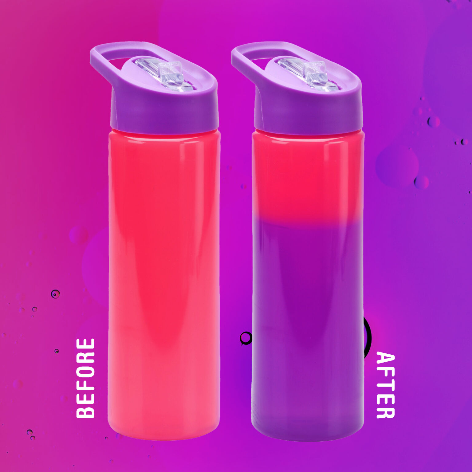 32% off on Smash 700ml Colour Changing Bottle | OneDayOnly