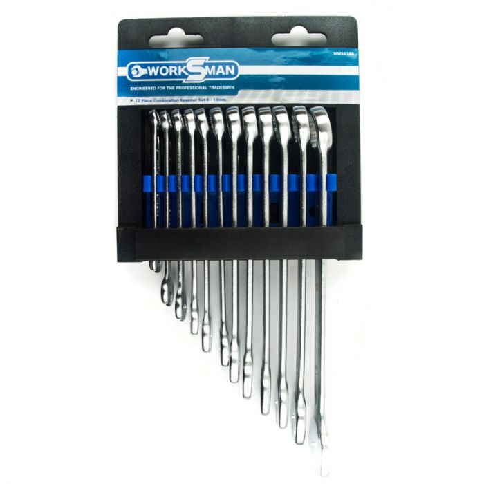 50% off on Worksman 12-Piece Combo Spanner Set | OneDayOnly