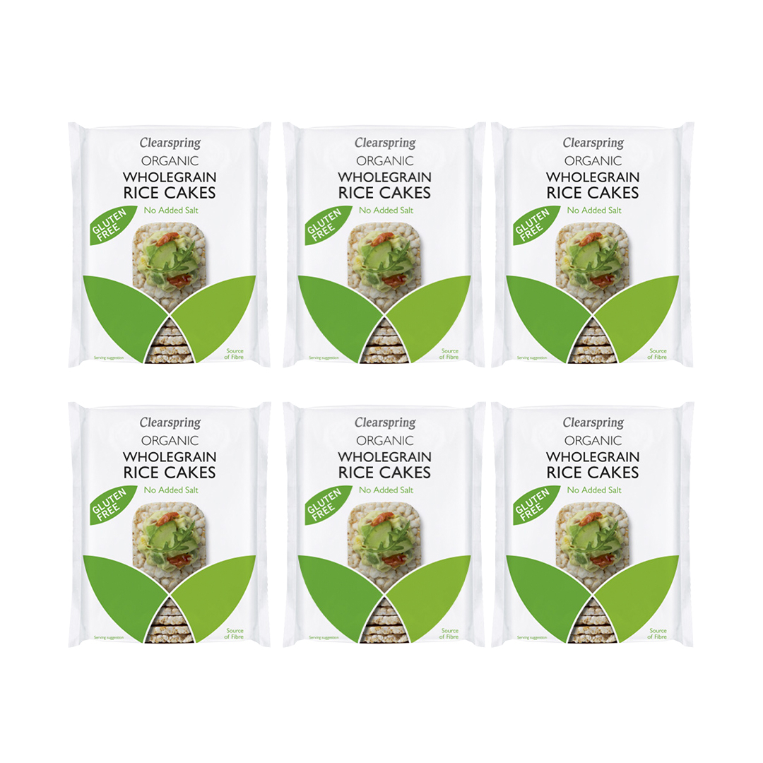 26% off on 6x 130g No Salt Organic Rice Cakes | OneDayOnly