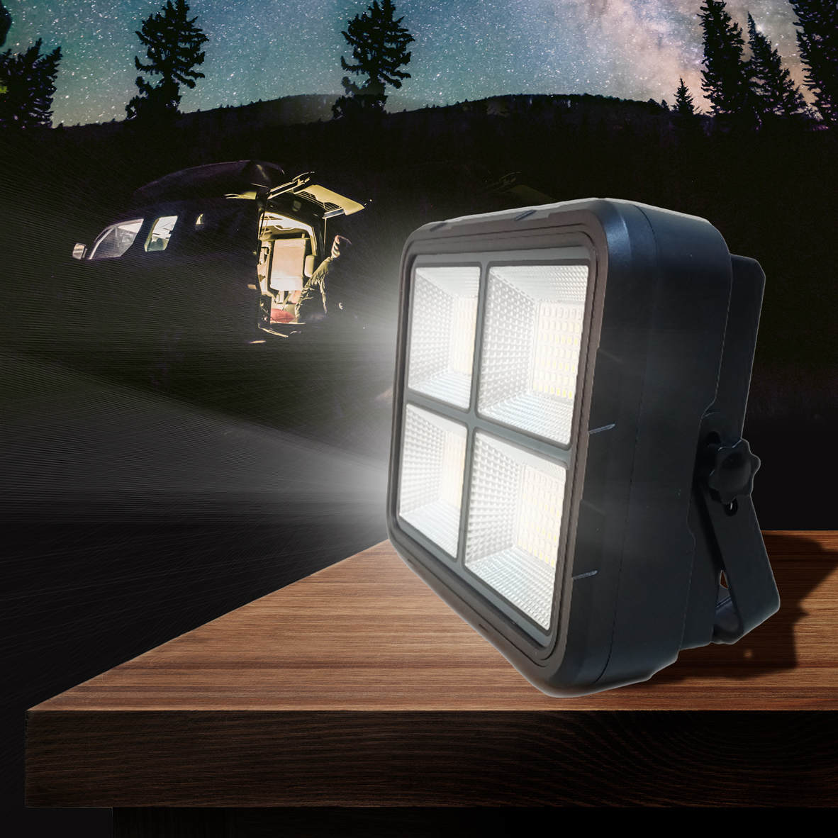 30% off on 200W Detachable Solar Panel Lighting System | OneDayOnly