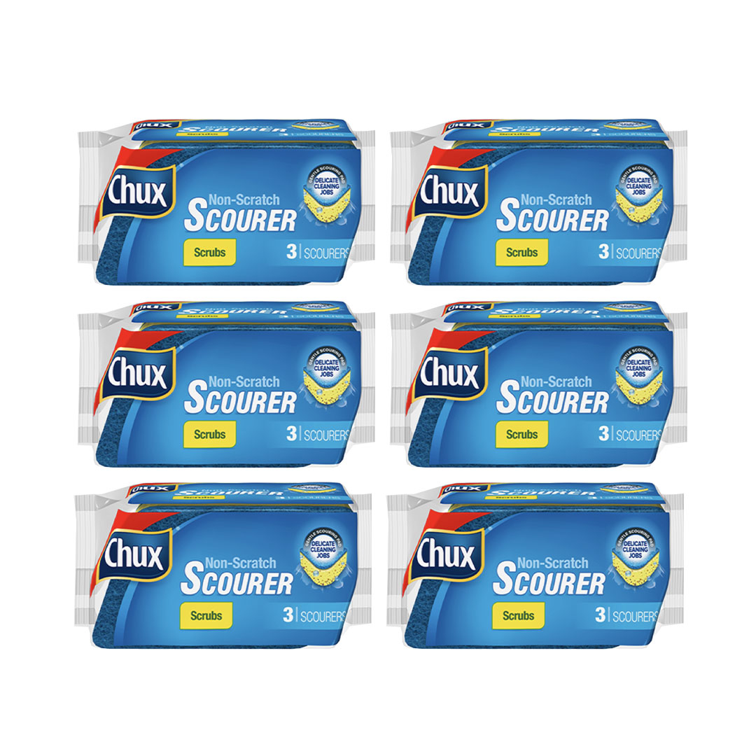 17% off on Chux 6x 3 Non-Scratch Scourer Scrub | OneDayOnly