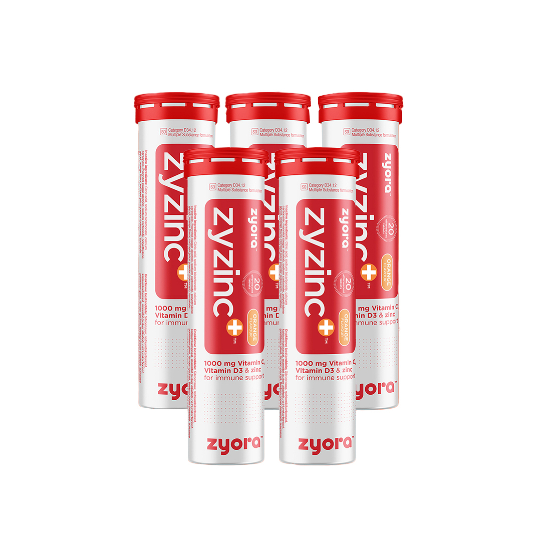54% off on Zyora 5x 20 Zyzinc+ Plus Fizzies | OneDayOnly