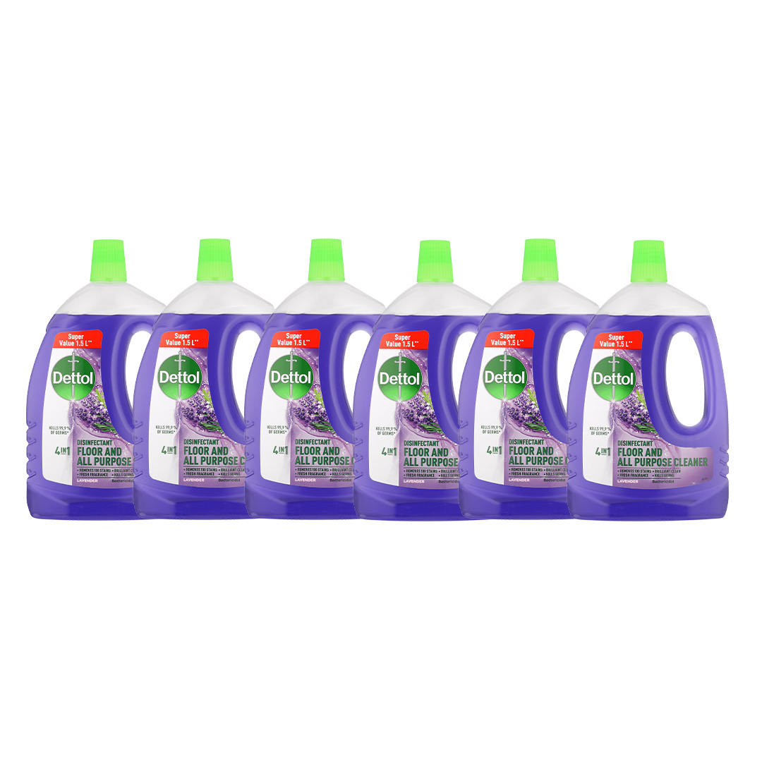 27% off on Dettol 6x 1.5L All Purpose Cleaners | OneDayOnly