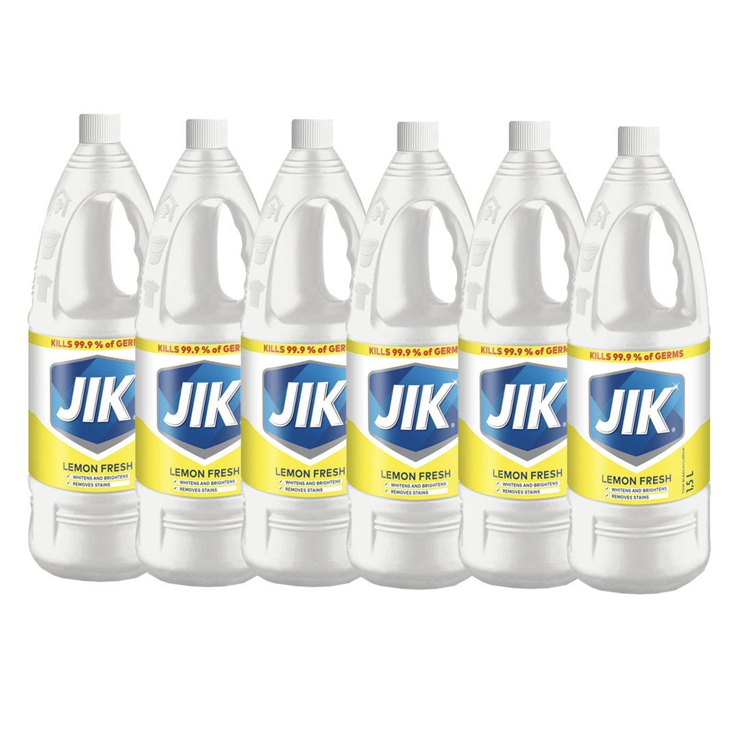 JIK 6x 1.5L Liquid Thin Bleaches | OneDayOnly