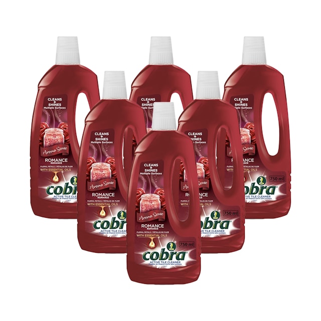 Cobra 6x 750ml Aroma Tile Cleaners | OneDayOnly