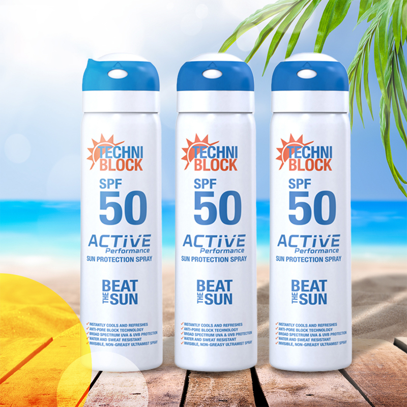 44% off on Techniblock 3x SPF50 Sun Sprays | OneDayOnly