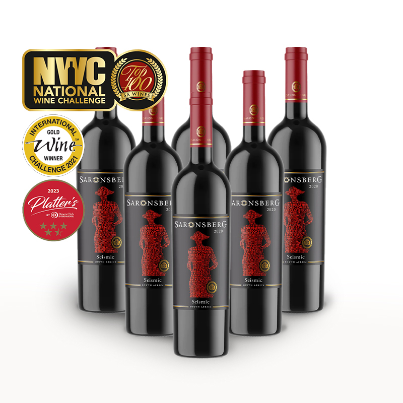 R120 off on 6x Seismic Red Blend 2020 | OneDayOnly