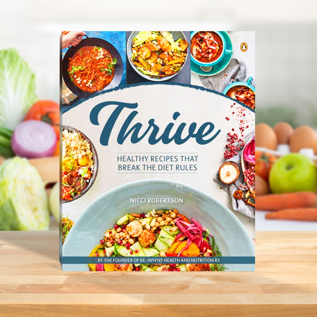 34% off on Nicci Robertson Thrive: Recipe Book | OneDayOnly