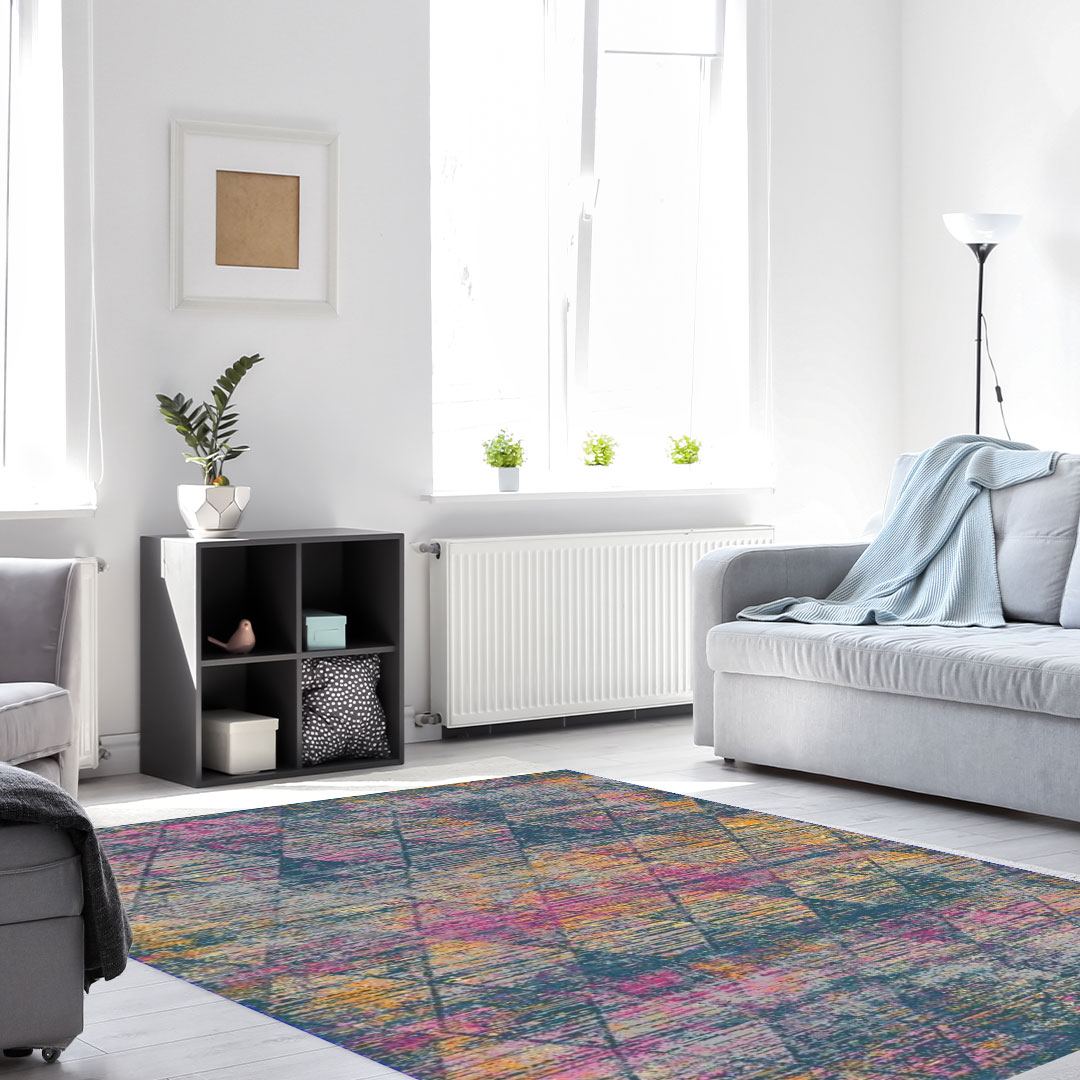 58% off on Zenith Triangle Mosaic Carpet | OneDayOnly
