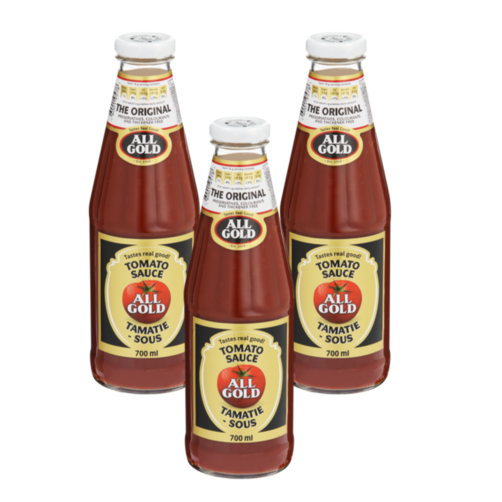 All Gold 3x 700ml Tomato Sauces | OneDayOnly