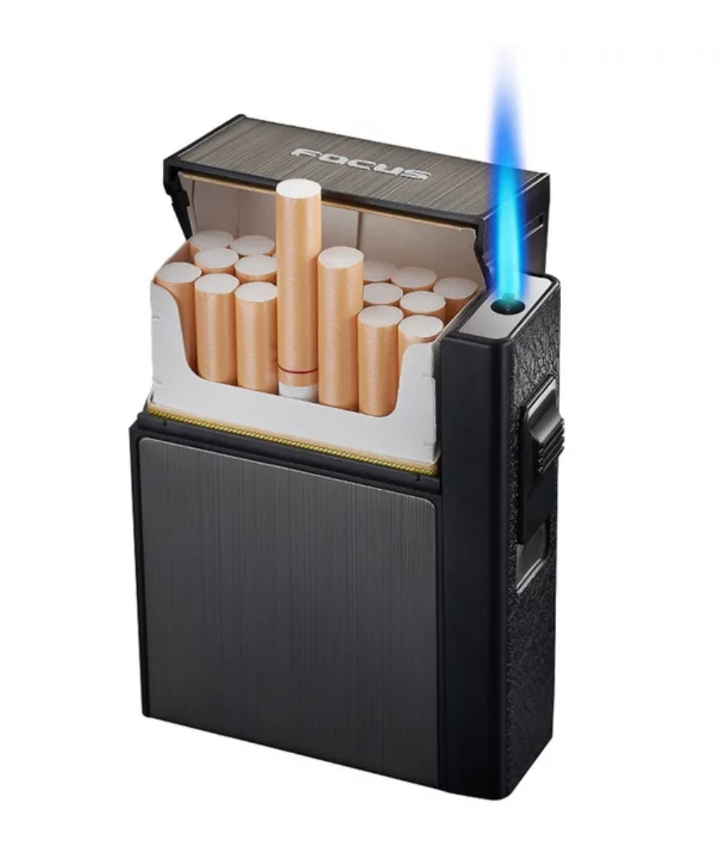 25% off on Focus Cigarette Case with Lighter | OneDayOnly