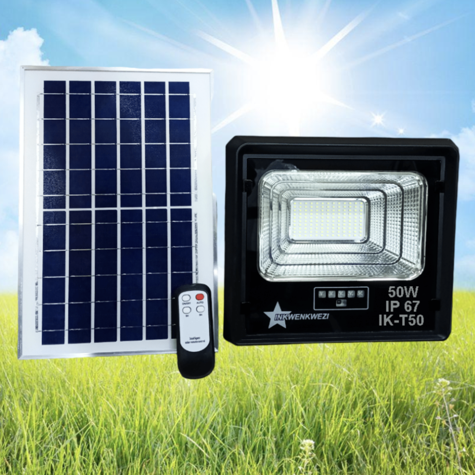 47% off on Inkwenkwezi 50W Solar Flood Light | OneDayOnly