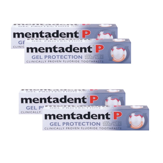 Mentadent P 4x 100ml Toothpastes | OneDayOnly