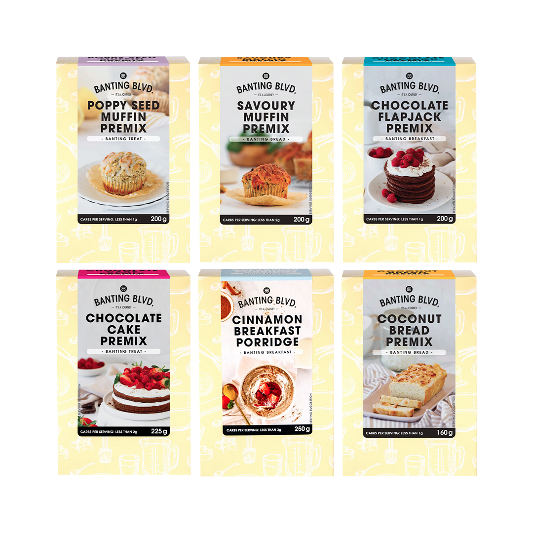 28% off on Banting Blvd 6-Piece Premix Boxes | OneDayOnly