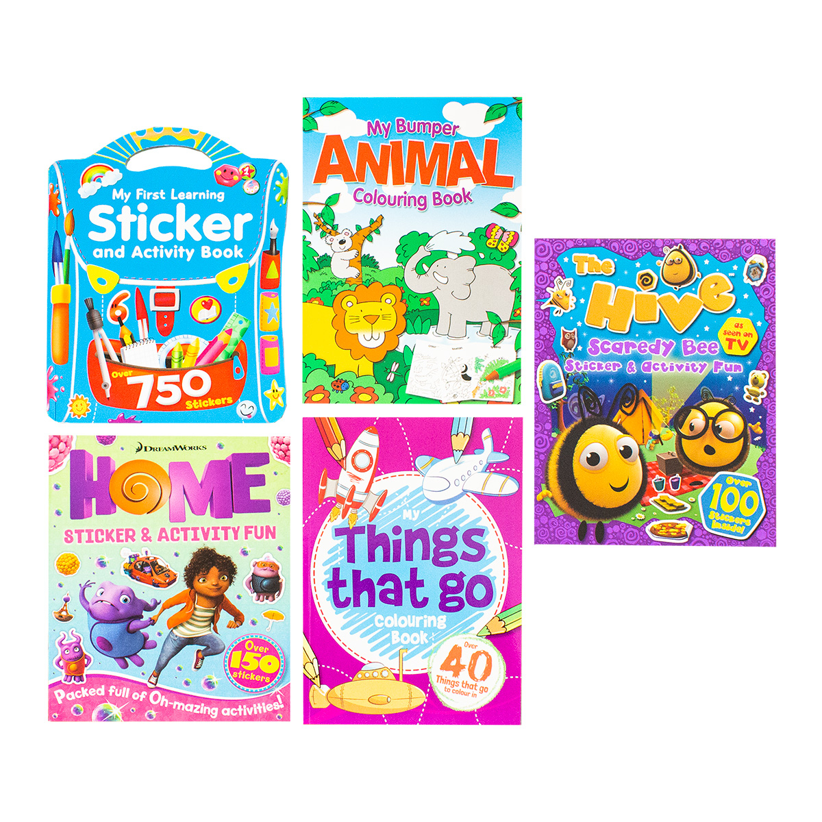 42% off on Activity Book Set (5 Books) | OneDayOnly