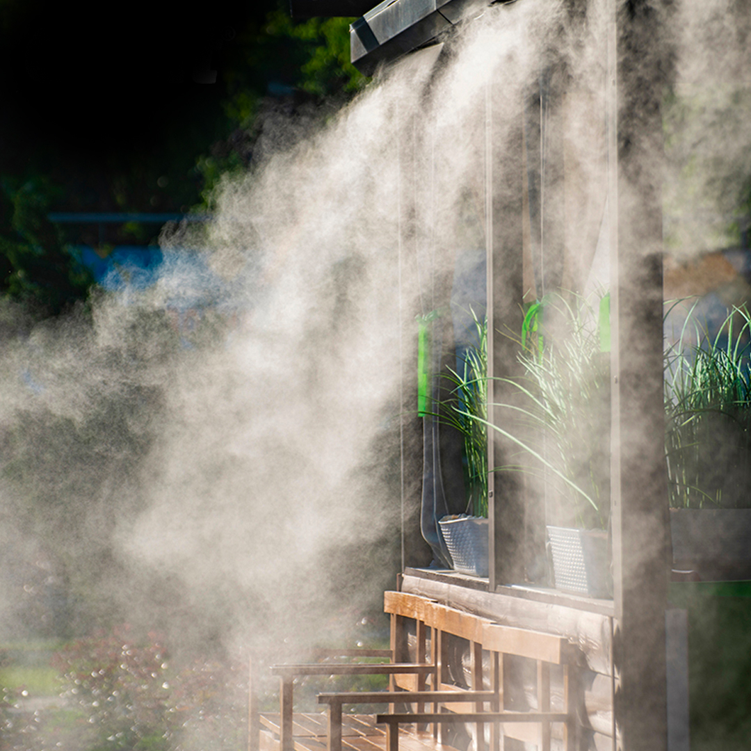 47% off on Orbit 3.7m Outdoor Mist Cooling Kit | OneDayOnly