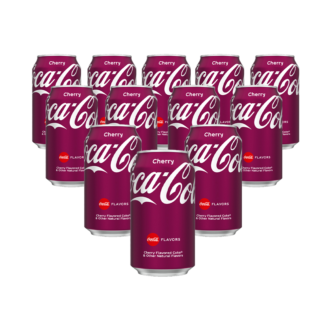 Coca-Cola 12x 355ml Flavoured Soda Cans | OneDayOnly