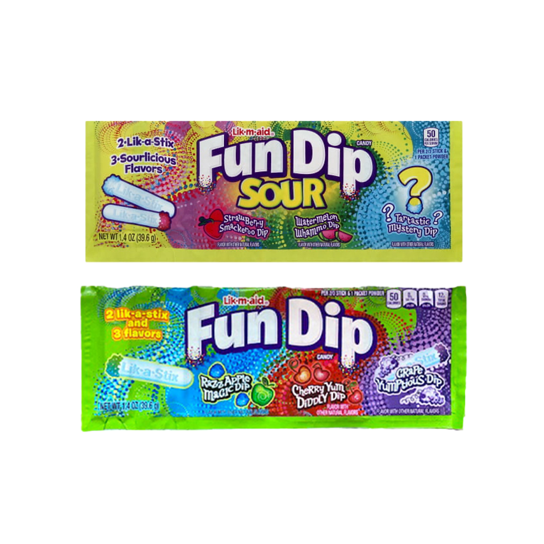 34% off on Lik-m-aid 12x Fun Dip Candy | OneDayOnly