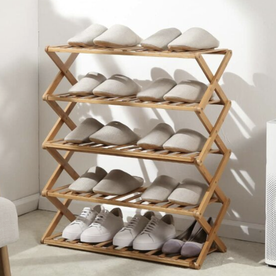 50% off on 5-Tier Bamboo Storage Shelf | OneDayOnly