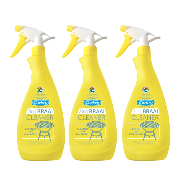 Carbro 3x 500ml 2-in-1 Braai Cleaners | OneDayOnly