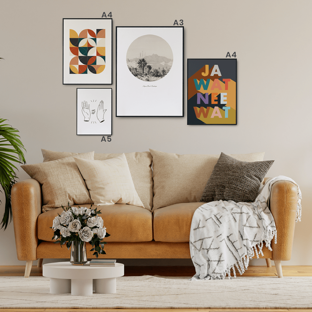 44% off on 4-Piece Earthy Wall Starter Pack | OneDayOnly