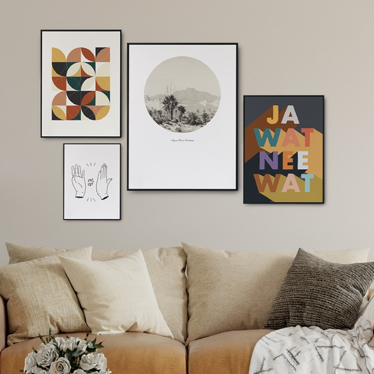 30% off on 4-Piece Earthy Wall Starter Pack | OneDayOnly