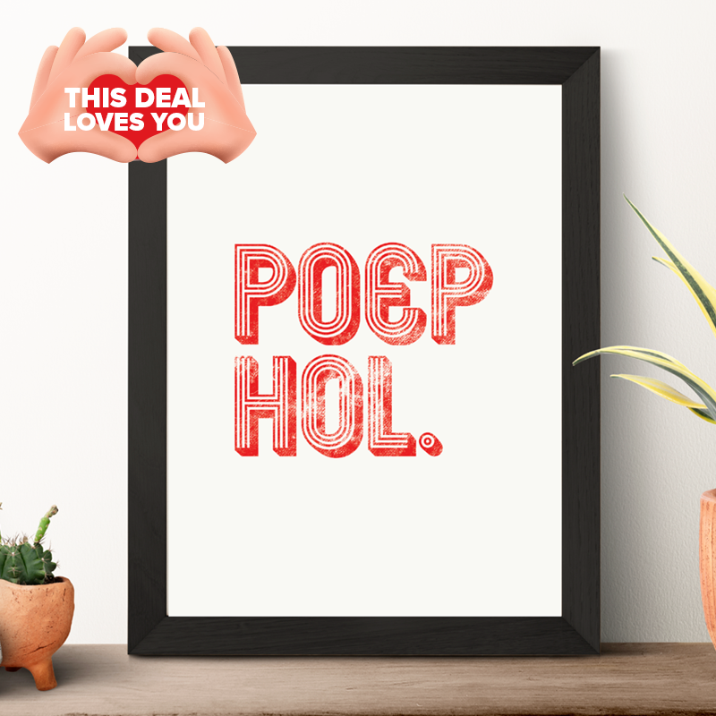 41% off on A4 or A3 Poephol Single Print | OneDayOnly