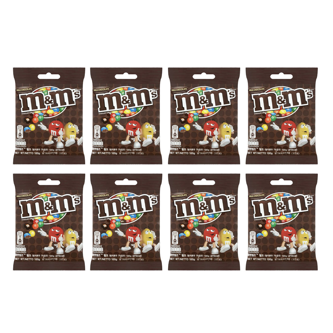 20% off on M&M 8x 100g Coated Candies | OneDayOnly