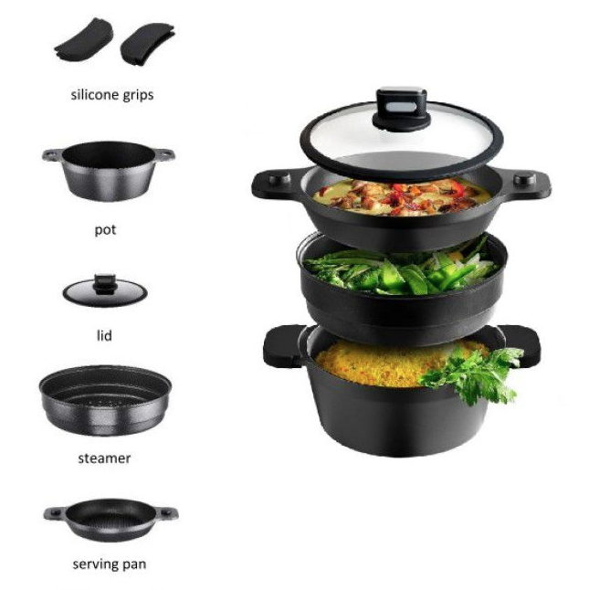 45% off on Rohe 7-Piece Pepe Multi-Pot Set | OneDayOnly