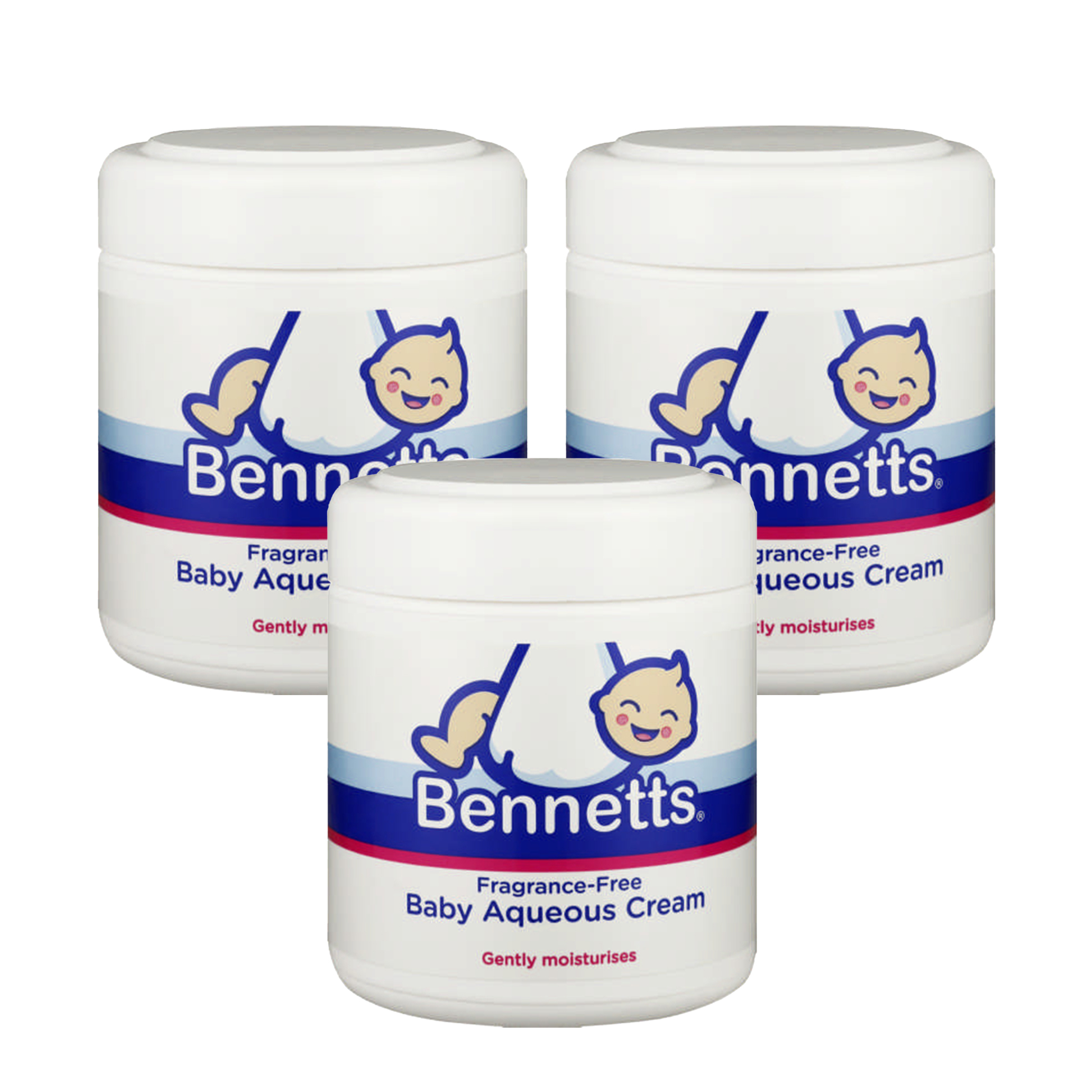 Bennetts 3x 500ml Aqueous Cream | OneDayOnly