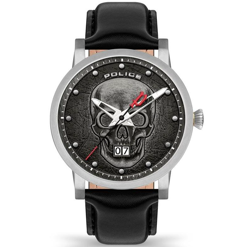 38% off on Police Men's Collins Skull Watch | OneDayOnly