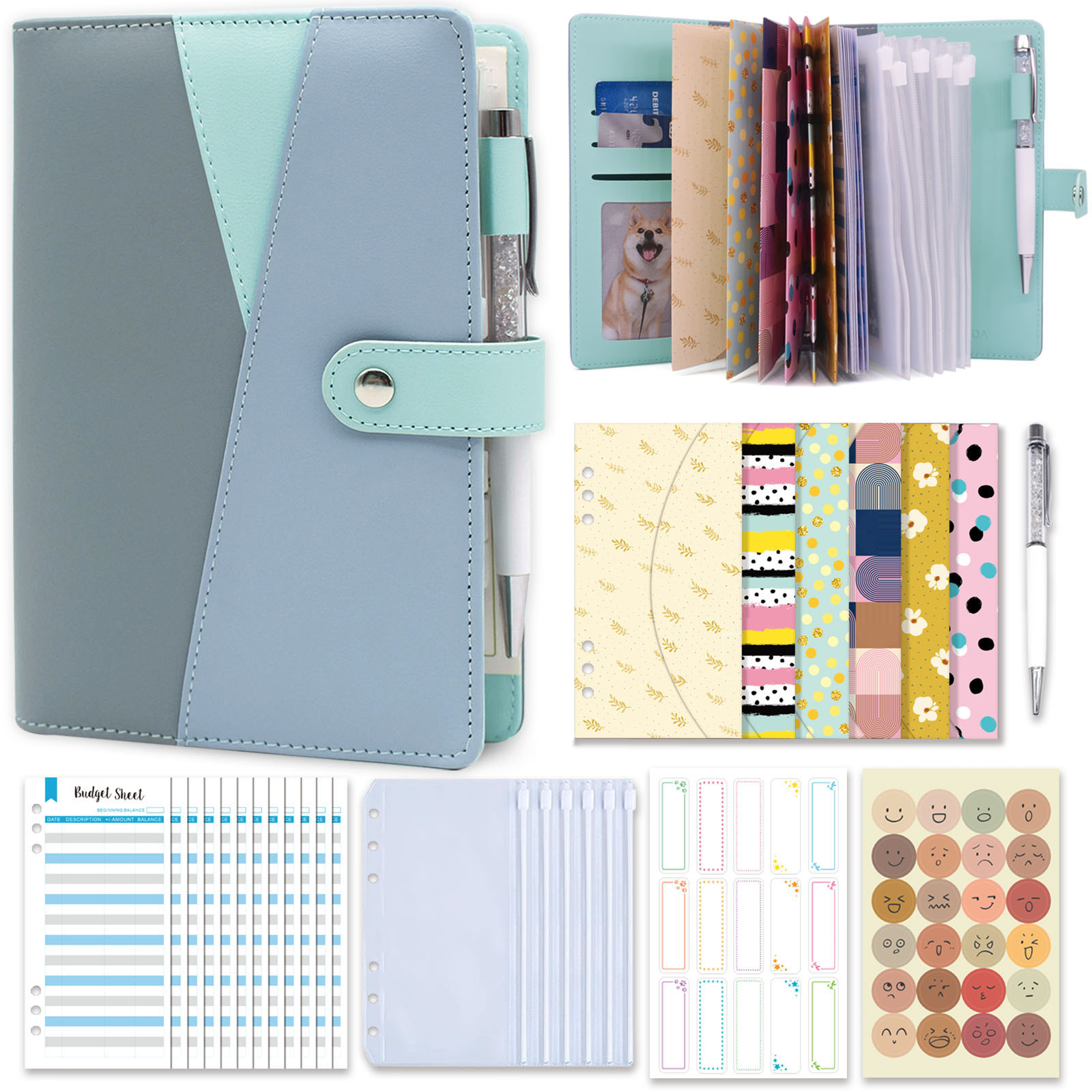 41% off on A5 PU Leather Budget Planning Folder | OneDayOnly