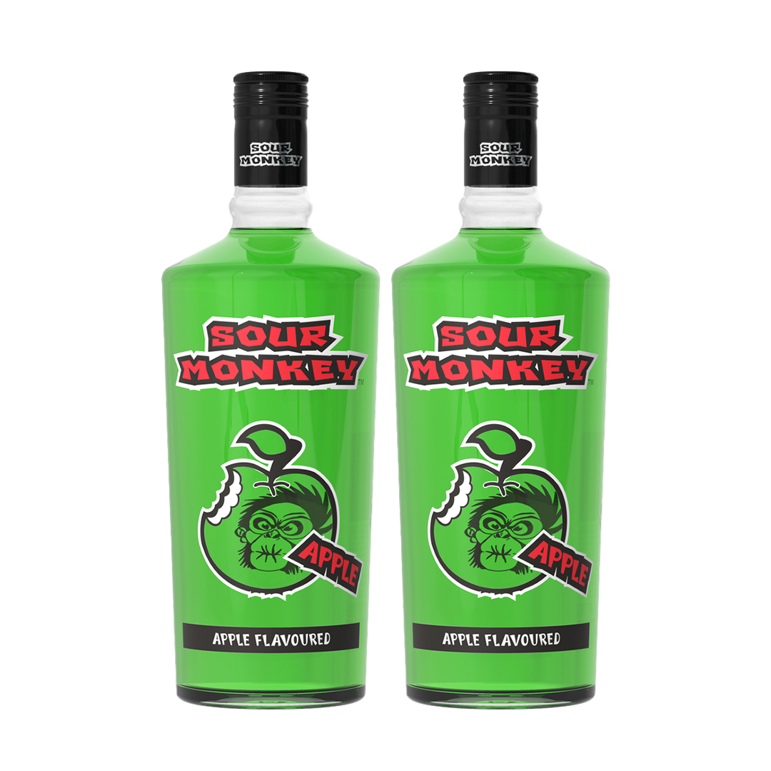16% off on Sour Monkey 2x 750ml Spirit Cooler | OneDayOnly