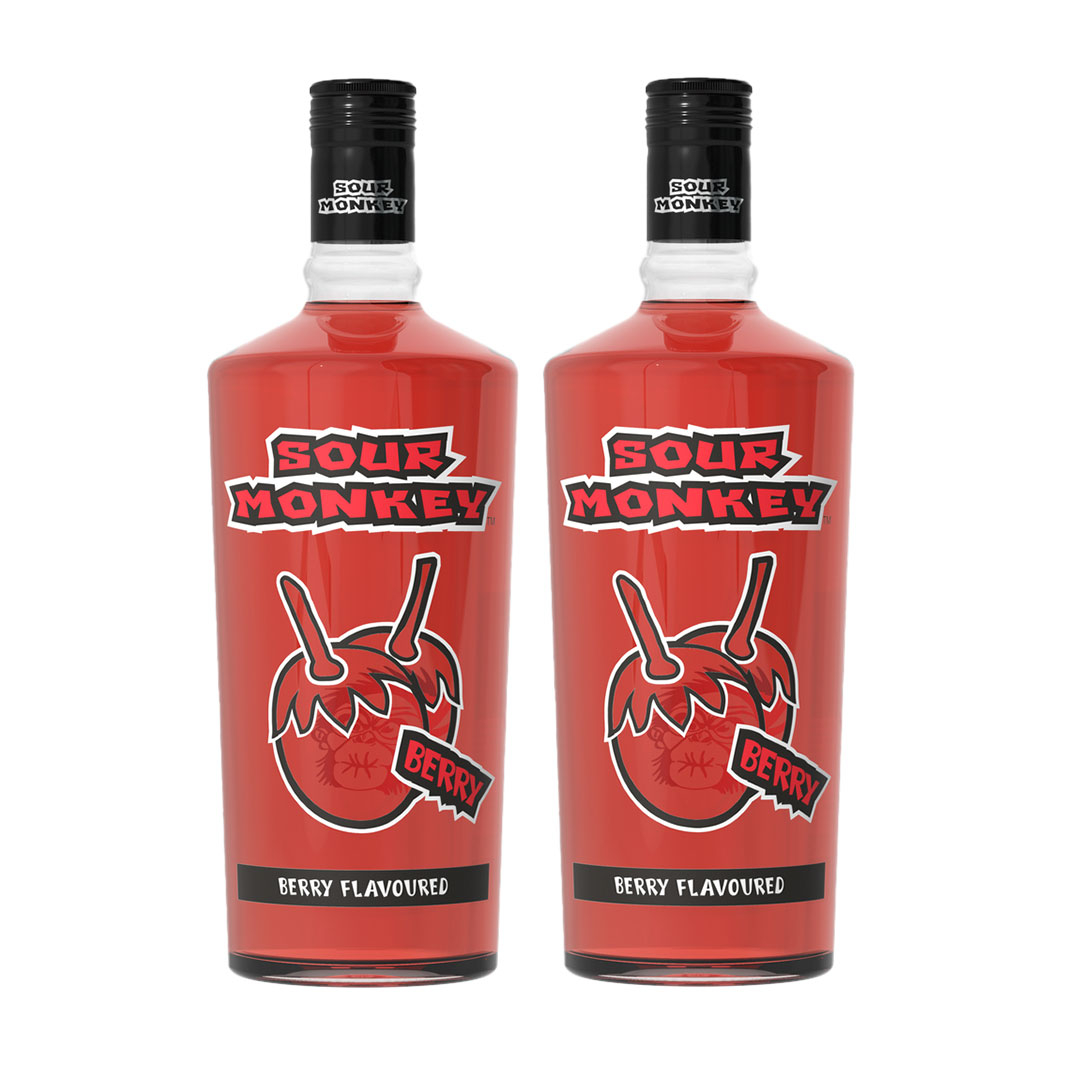 16% off on Sour Monkey 2x 750ml Spirit Cooler | OneDayOnly