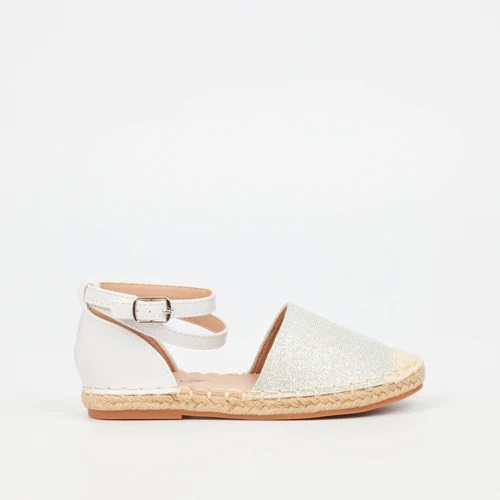60% off on Girls Karla 2 White Espadrilles | OneDayOnly