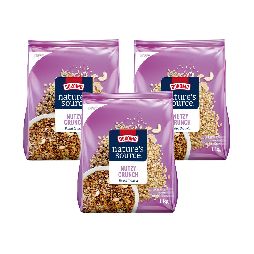 18% off on 3x 750g Nature's Source Mueslis | OneDayOnly