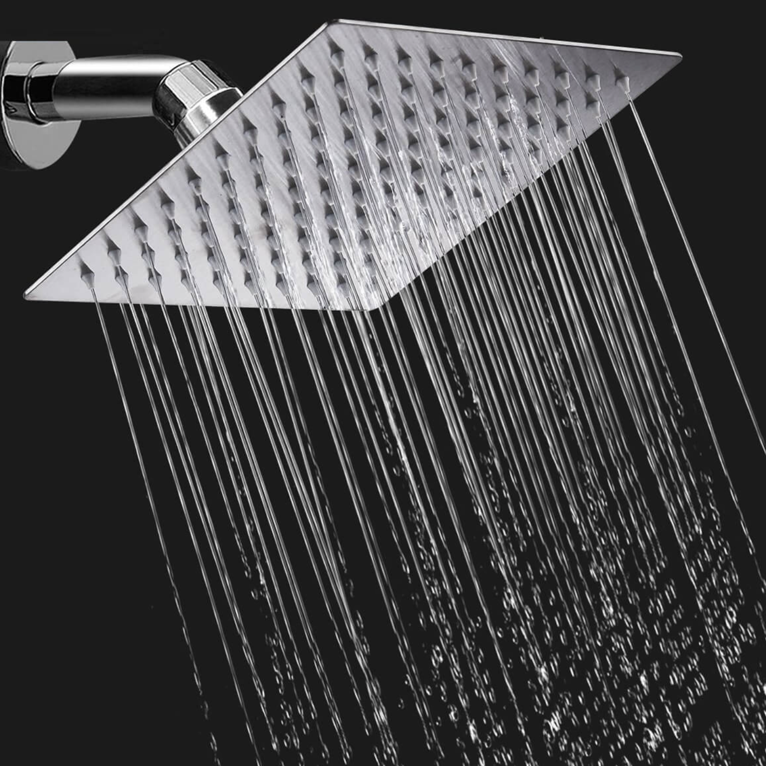 60% off on 10cm Silver Square Shower Head | OneDayOnly
