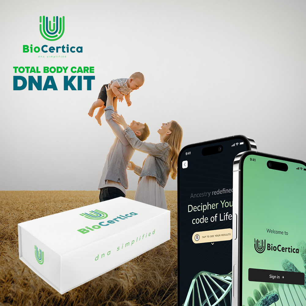 65% off on BioCertica Total Body Care DNA Kit | OneDayOnly
