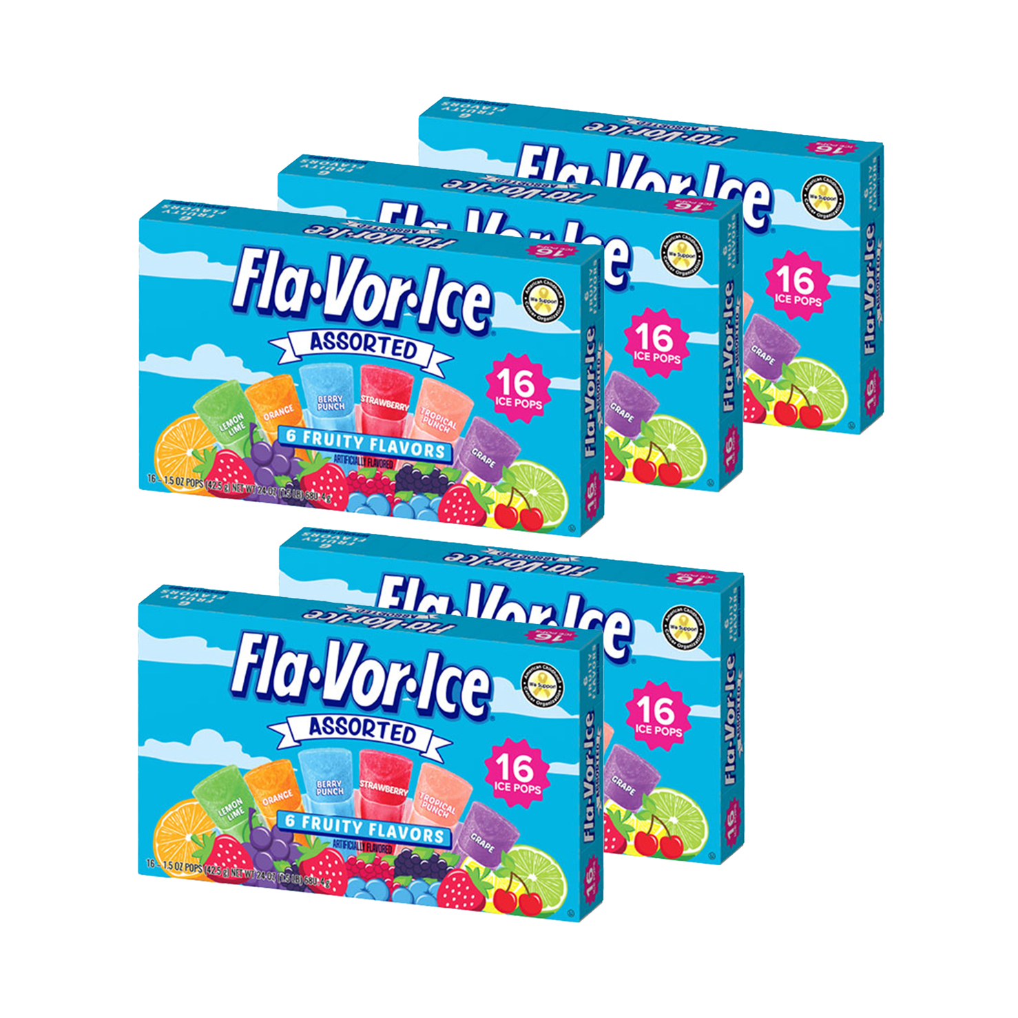 32% off on 5x 16's Assorted Freezer Bars | OneDayOnly