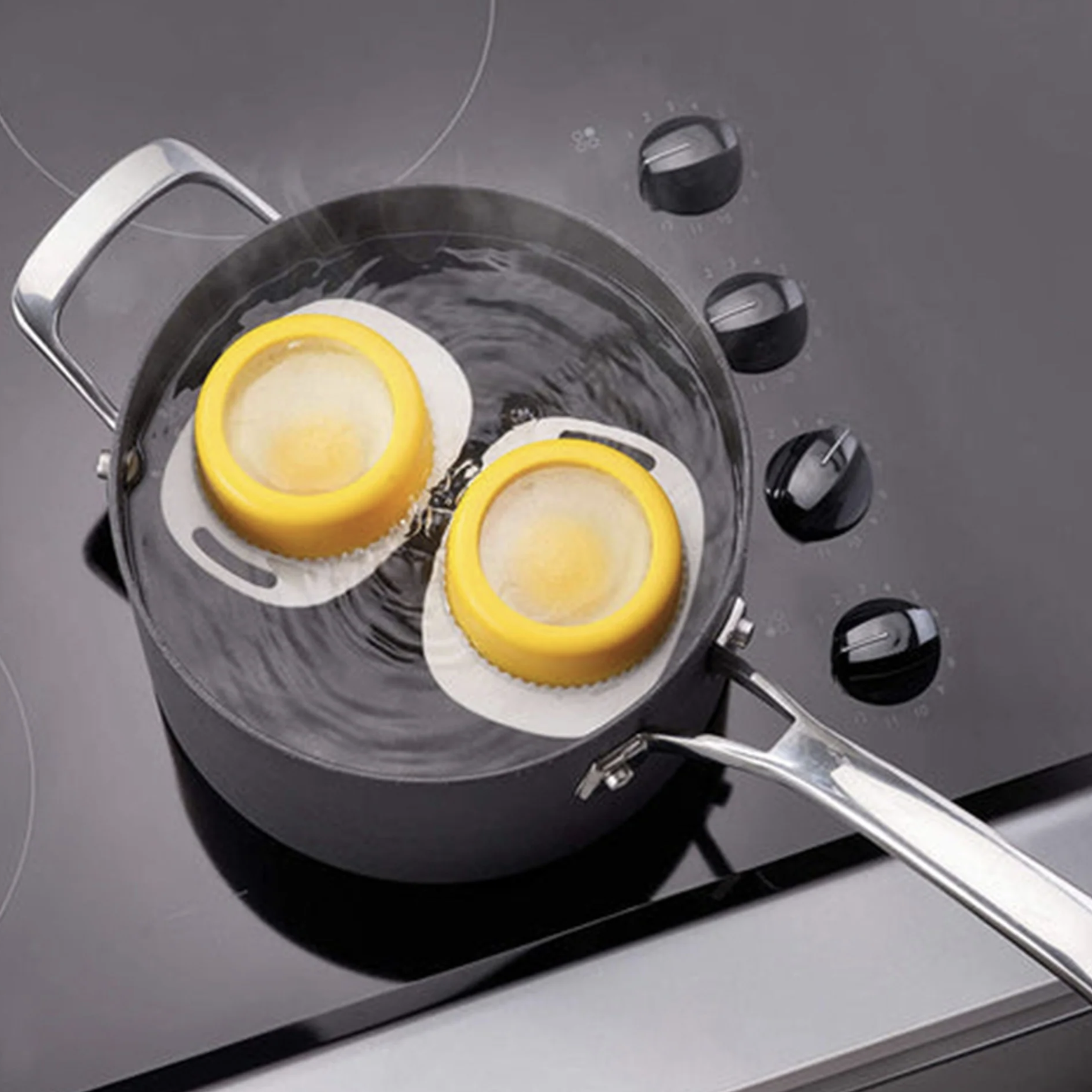 34% off on Kitchen Mate 2x Egg Poachers | OneDayOnly
