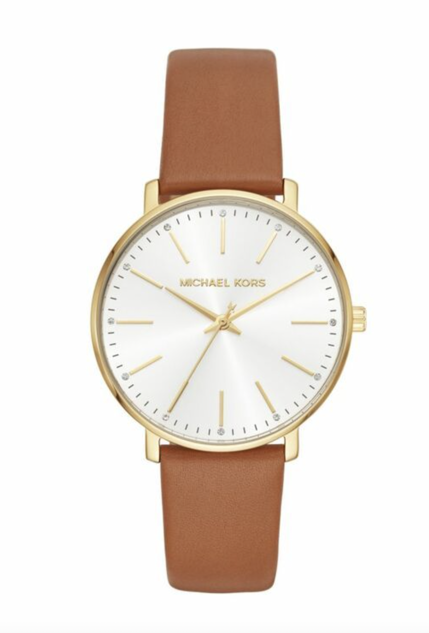 55% off on Ladies Gold Tone Leather Pyper Watch | OneDayOnly