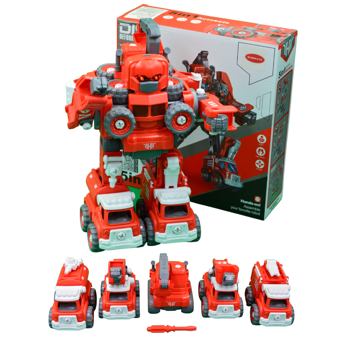 37% off on 5x Transformer Fire Trucks | OneDayOnly