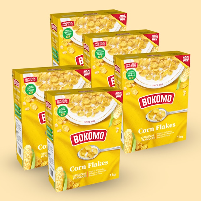 Bokomo 5x 1kg Original Corn Flakes | OneDayOnly