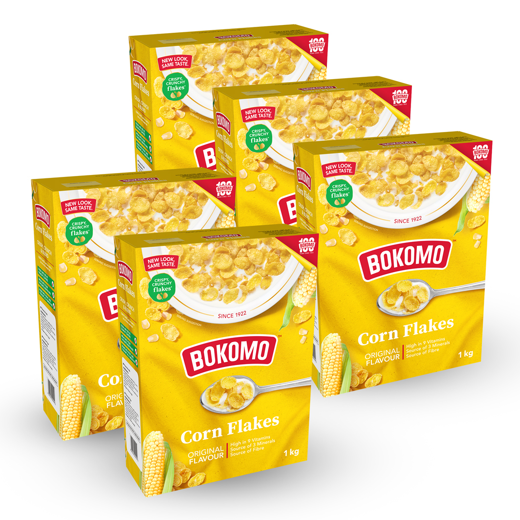 11% off on Bokomo 5x 1kg Original Corn Flakes | OneDayOnly