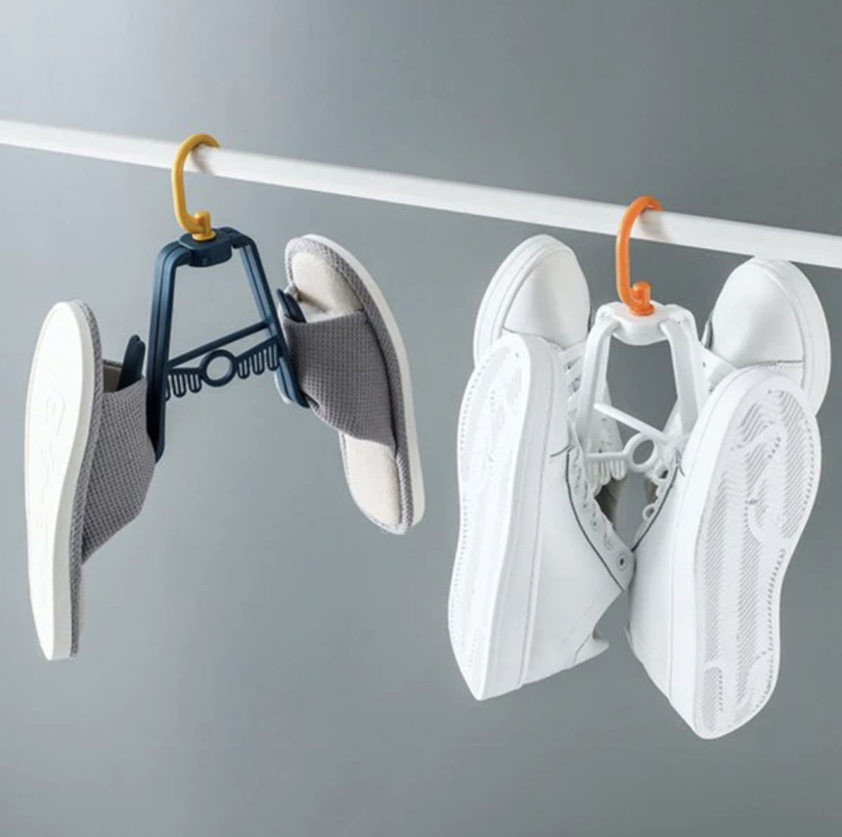 56% off on 2x Rotary Shoe Drying Hangers | OneDayOnly