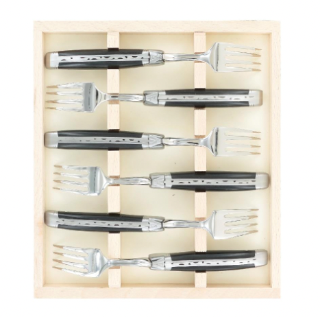 15% off on 6-Piece Prestige Fork Set with Wooden Box | OneDayOnly