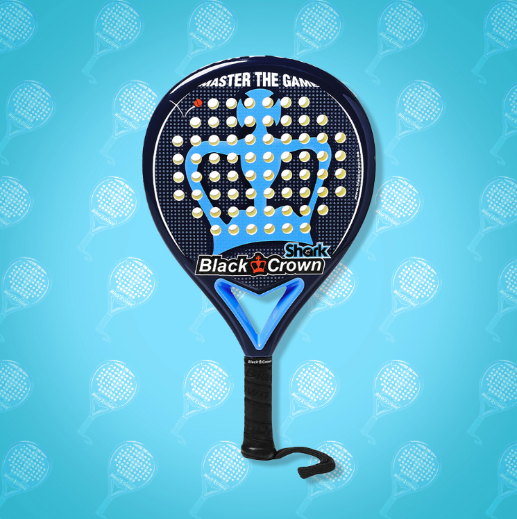 21% off on Black Crown Shark Round Padel Racket | OneDayOnly